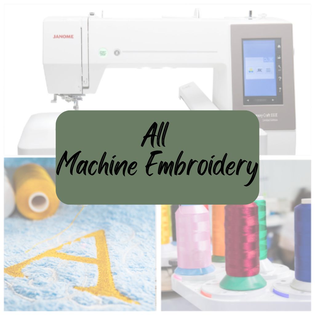 All Machine Embroidery* – Lori's Country Cottage