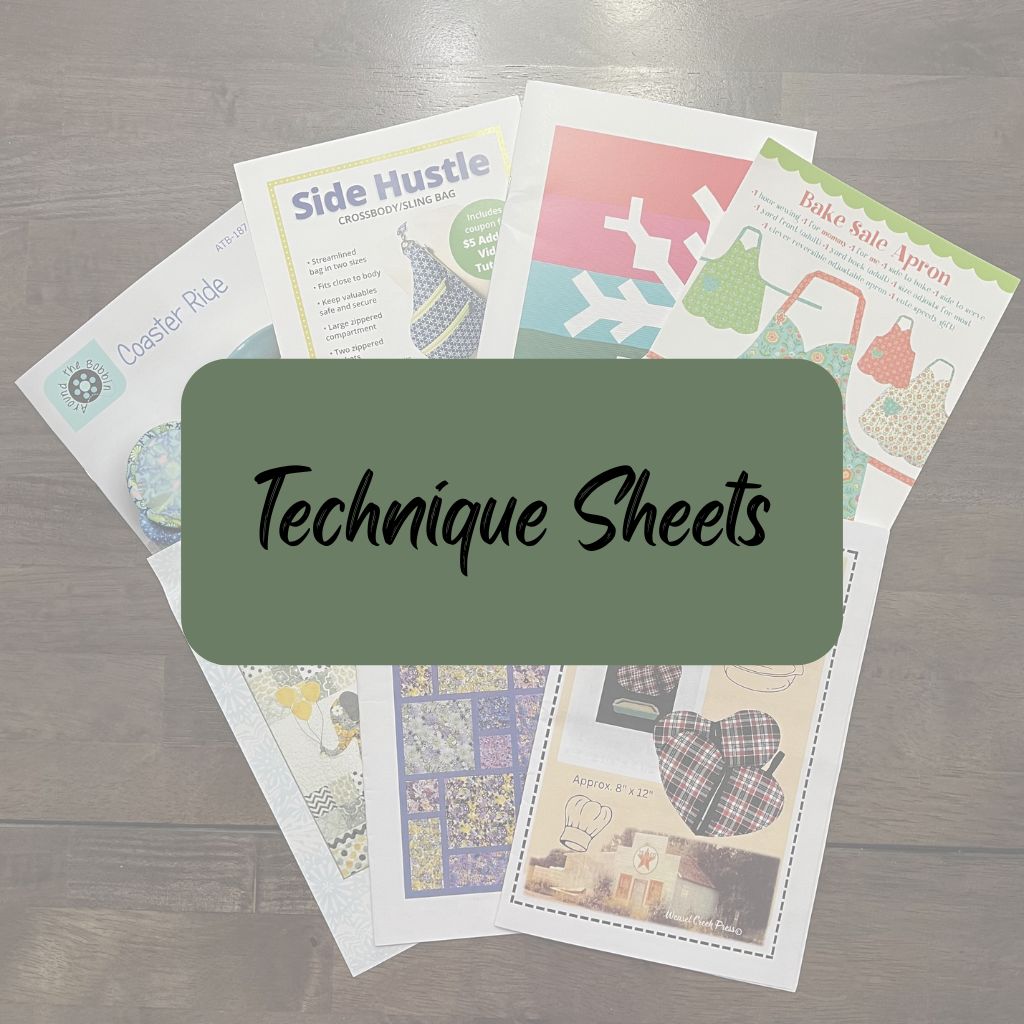 Patterns - Technique Sheet – Lori's Country Cottage