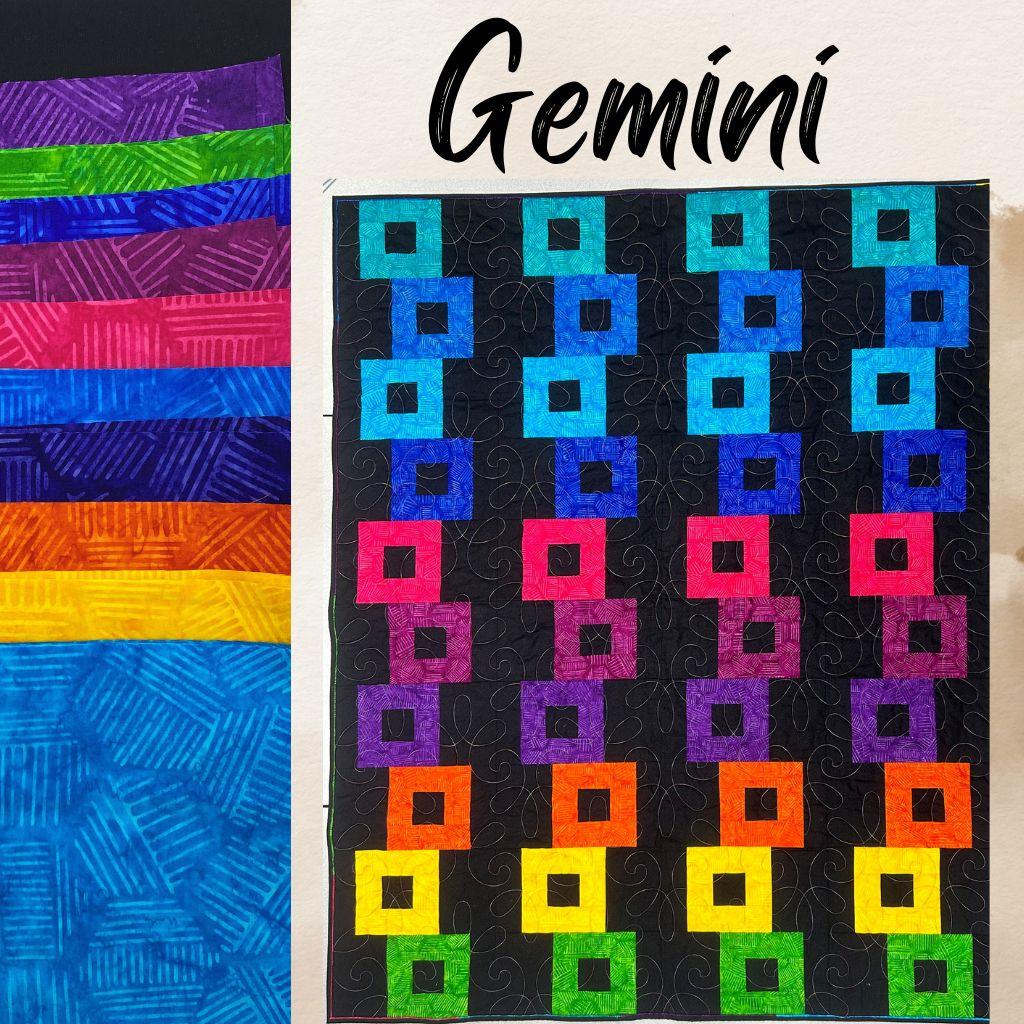 Gemini Bright Lap Quilt Kit – Lori's Country Cottage