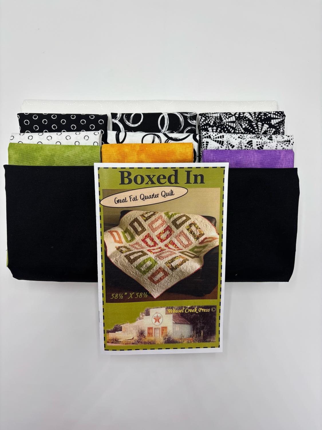 Inkwell Boxed In Lap Quilt Kit – Lori's Country Cottage