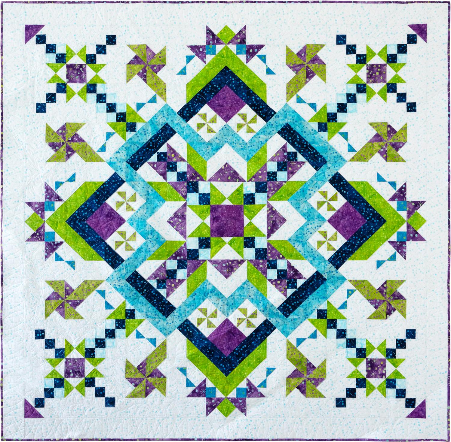 Over & Under Block of the Month Full Kit - Deposit – Lori's Country Cottage